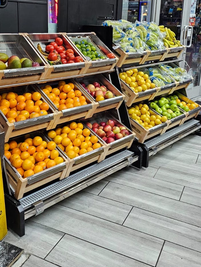Fruits & Vegetables Display Rack - HL – Bronx Wholesale Center Group ...
